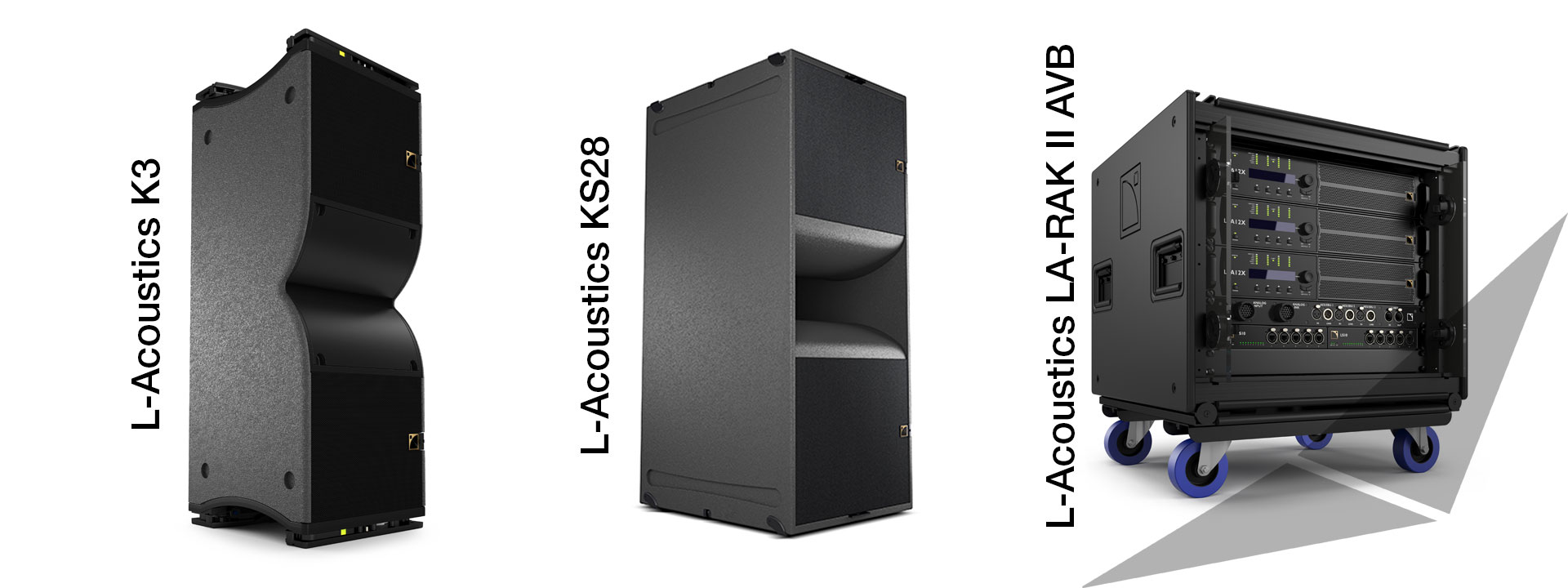 Rental-Update: L-Acoustics K3 / KS28 / LA-RAK 2 AVB - Loud GmbH